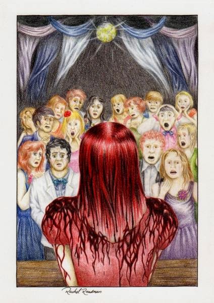 El blog de Warrior: Ilustraciones basadas en Carrie White