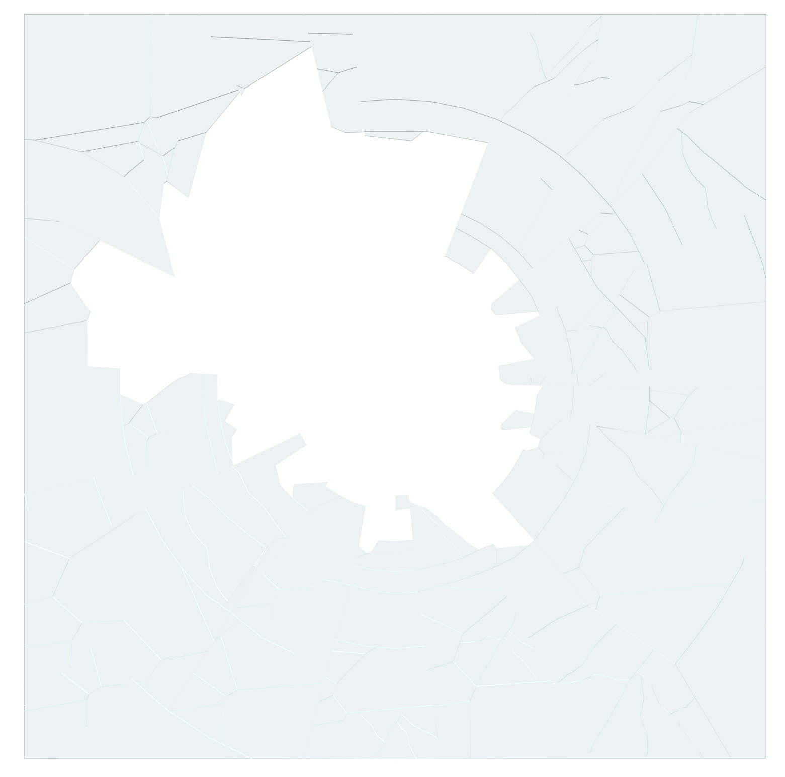 Radial Glass Fracture Photo