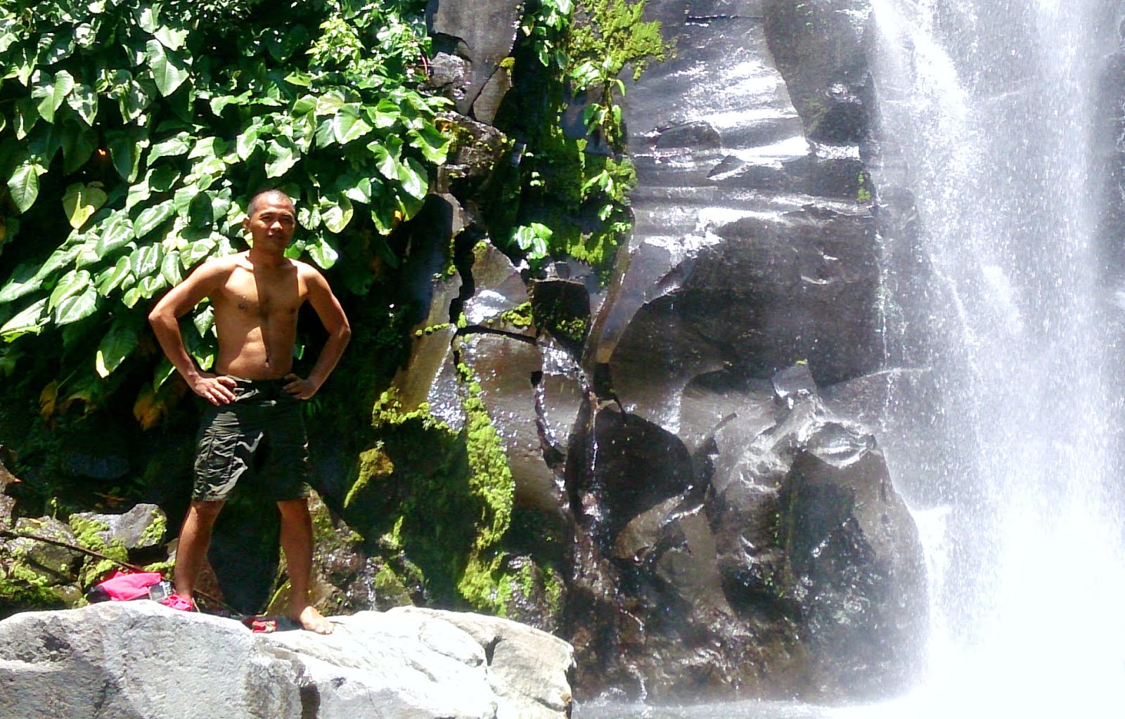 Enjoying Taking A Dip Into The Cool Pool Of Ambon Ambon