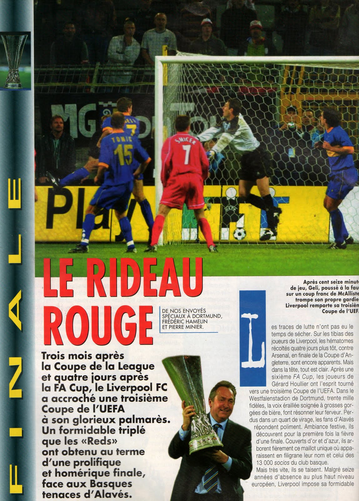 TWB22: Liverpool The Treble 2000 2001