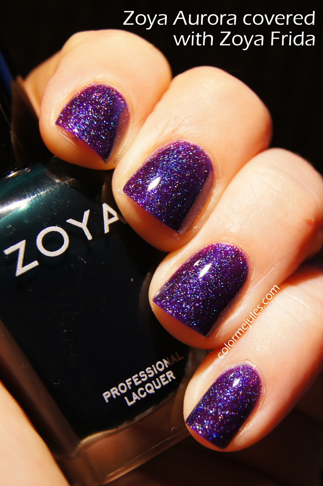 Color Me Jules: A great Zoya combo, Zoya Aurora and Zoya Frida