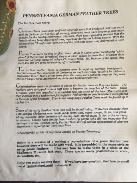 Heidi- NeedleArtsetcetera: Pennsylvanua German Wooly Pine Tree