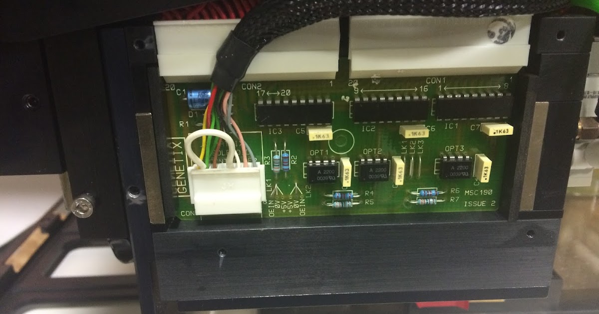 Luke Pulaski's Lab Notes: Colony Picker from Genetix (Now Molecular ...