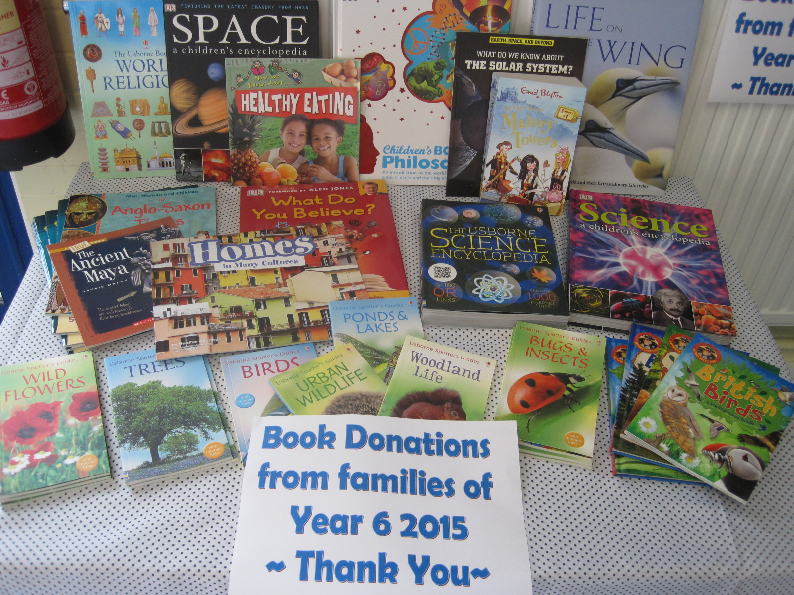 Hitcham's Blog: Year 6 Leavers - Book Donations
