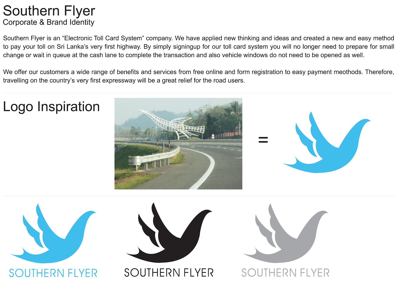 Shalij Designs: Southern Flyer (Corporate & Brand Identity)