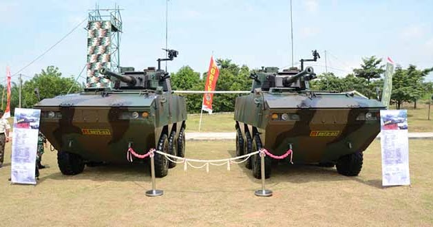 DEFENSE STUDIES: 2 Panser Tarantula untuk Kodam II Sriwijaya