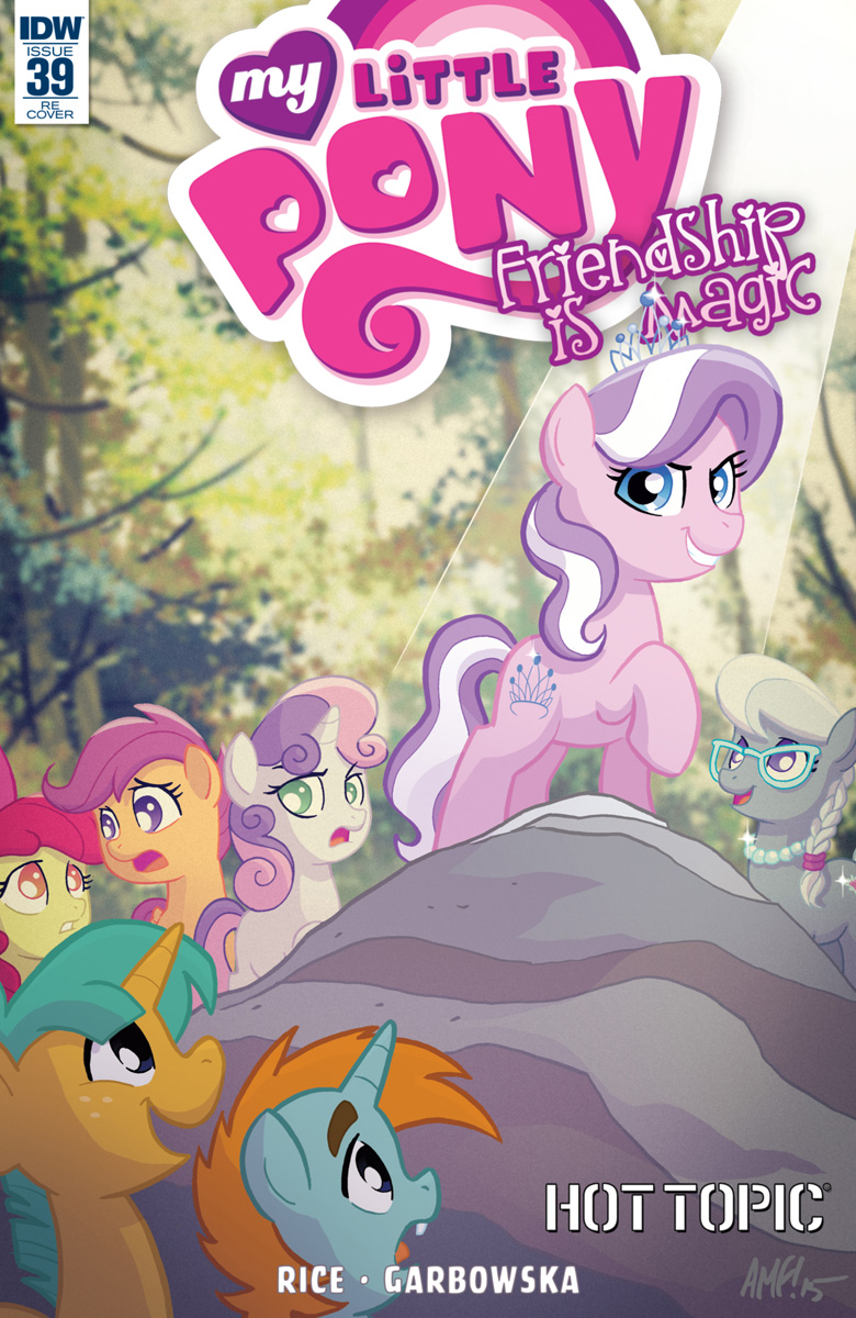 MLP Hot Topic Comic Covers | MLP Merch