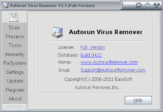 Autorun Virus Remover 3.1 | Serials License Keys