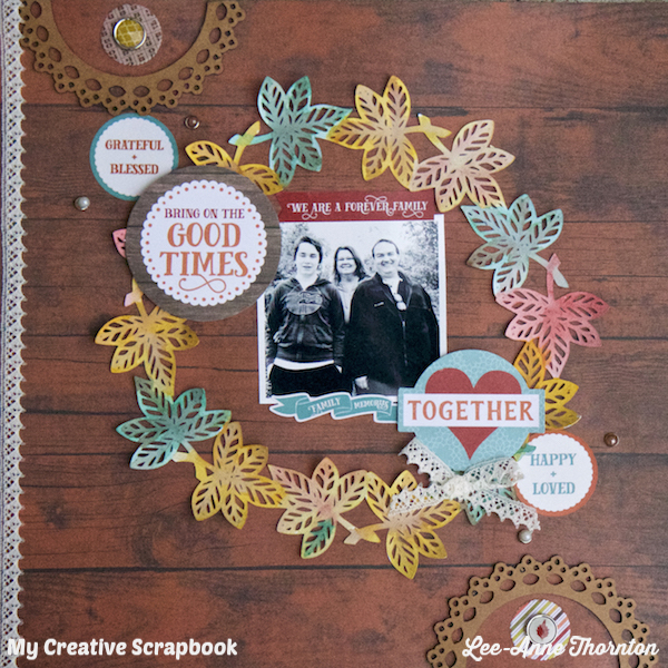 Love The Journey: My Creative Scrapbook November Main Kit Layouts