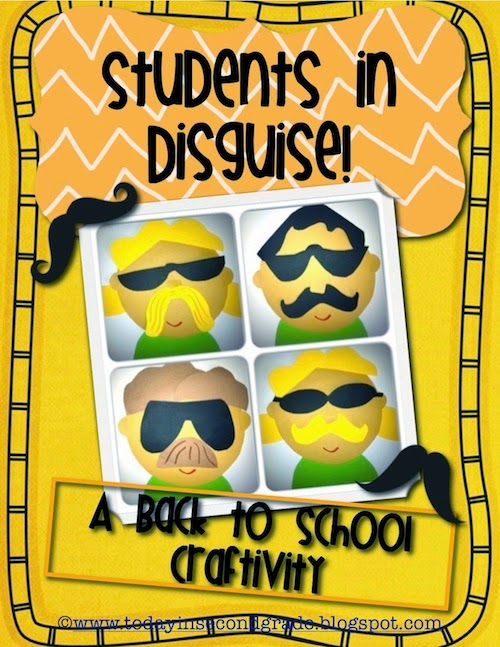 Students in Disguise - Today in Second Grade