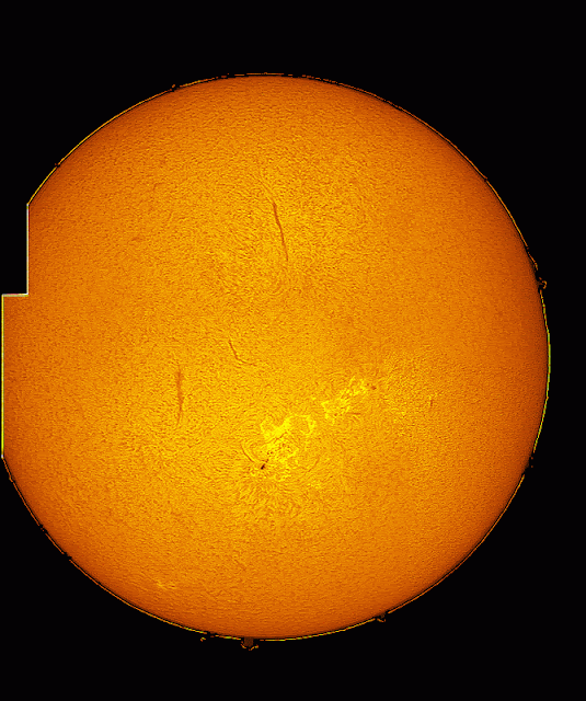 Astrophotography Blog: Coronado SolarMax II 60 NexImage Registax Panoramic