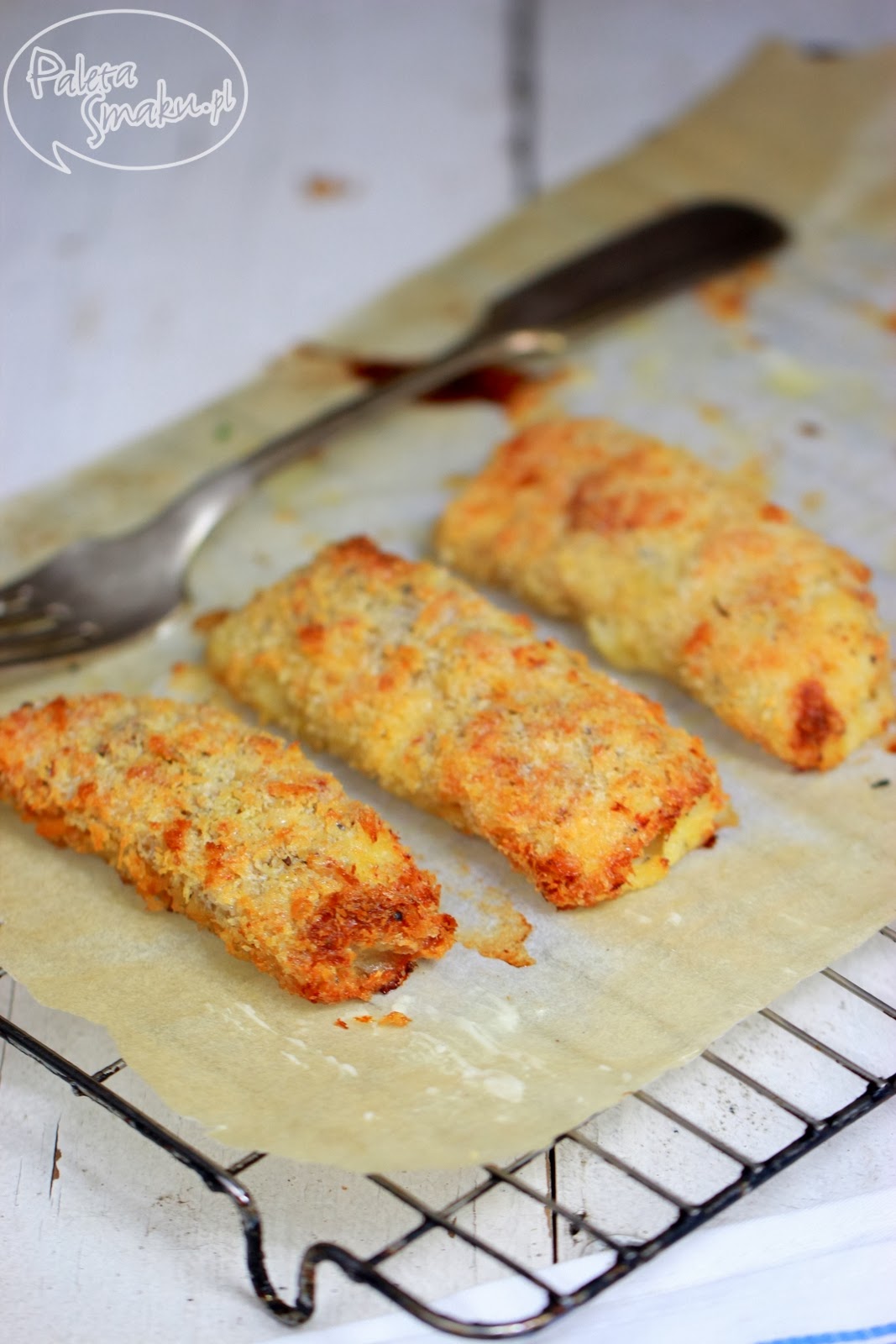 Paleta Smaku: Pieczony w panko filet z mintaja podany na ratatui