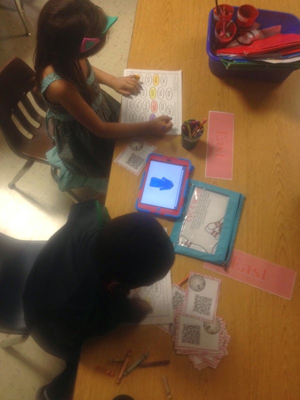 The Classroom of Progress: Using QR codes