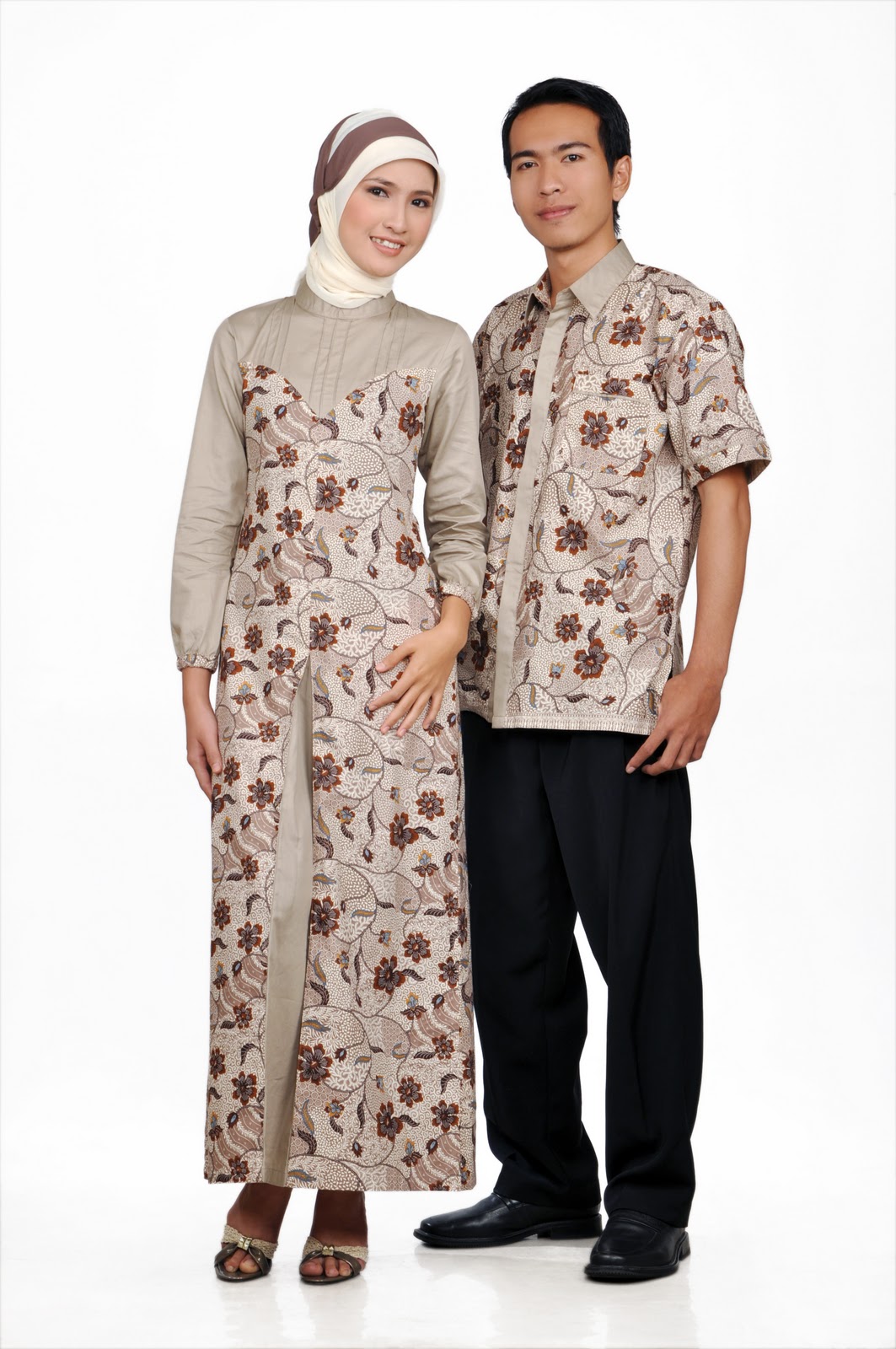 Model Gamis Variasi Batik