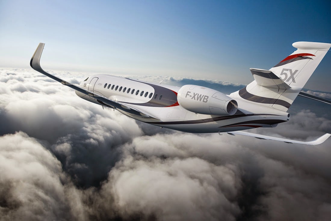 Passion For Luxury : The Falcon 5X, the latest jet by Dassault Aviation