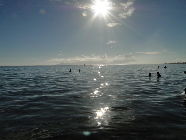 Une nouvelle aventure à Tahiti! : Plage de PK 18