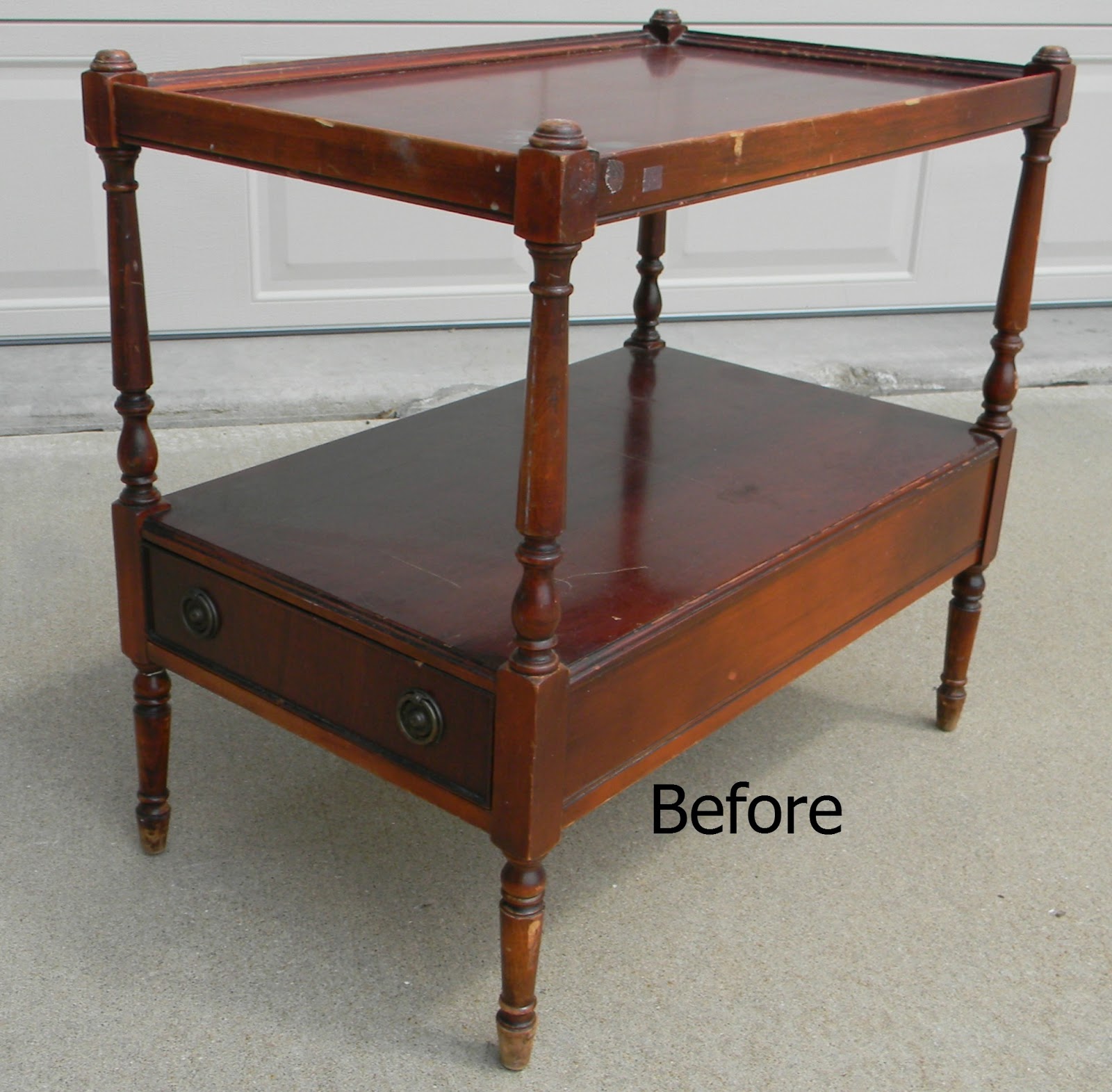 Forever Decorating!: Side Table Renew!