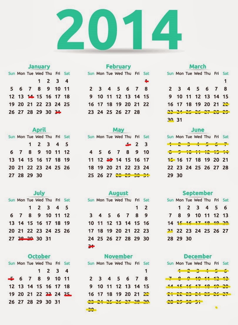 Malaysia School Holidays 2014 - Mr Sai Mun's Blog