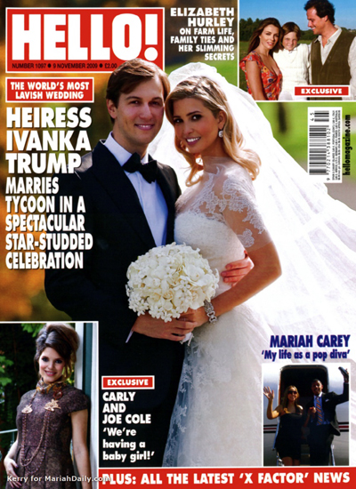 Celebrity Wedding- Ivanka Trump ~ Wedding Bells