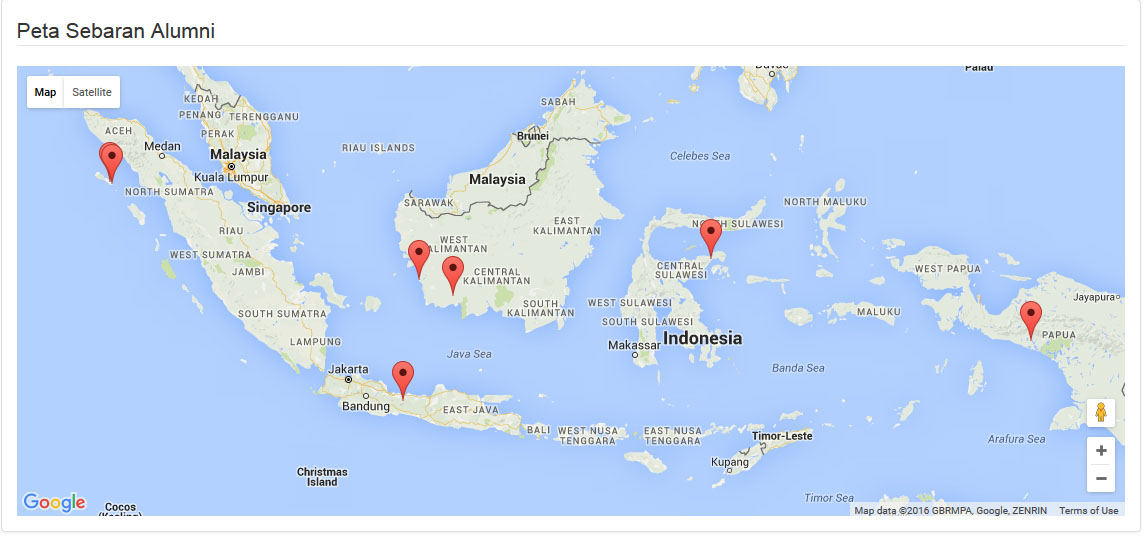 Cara Membuat Mapping Peta Sebaran Alumni dengan GMaps dan Codeigniter ...