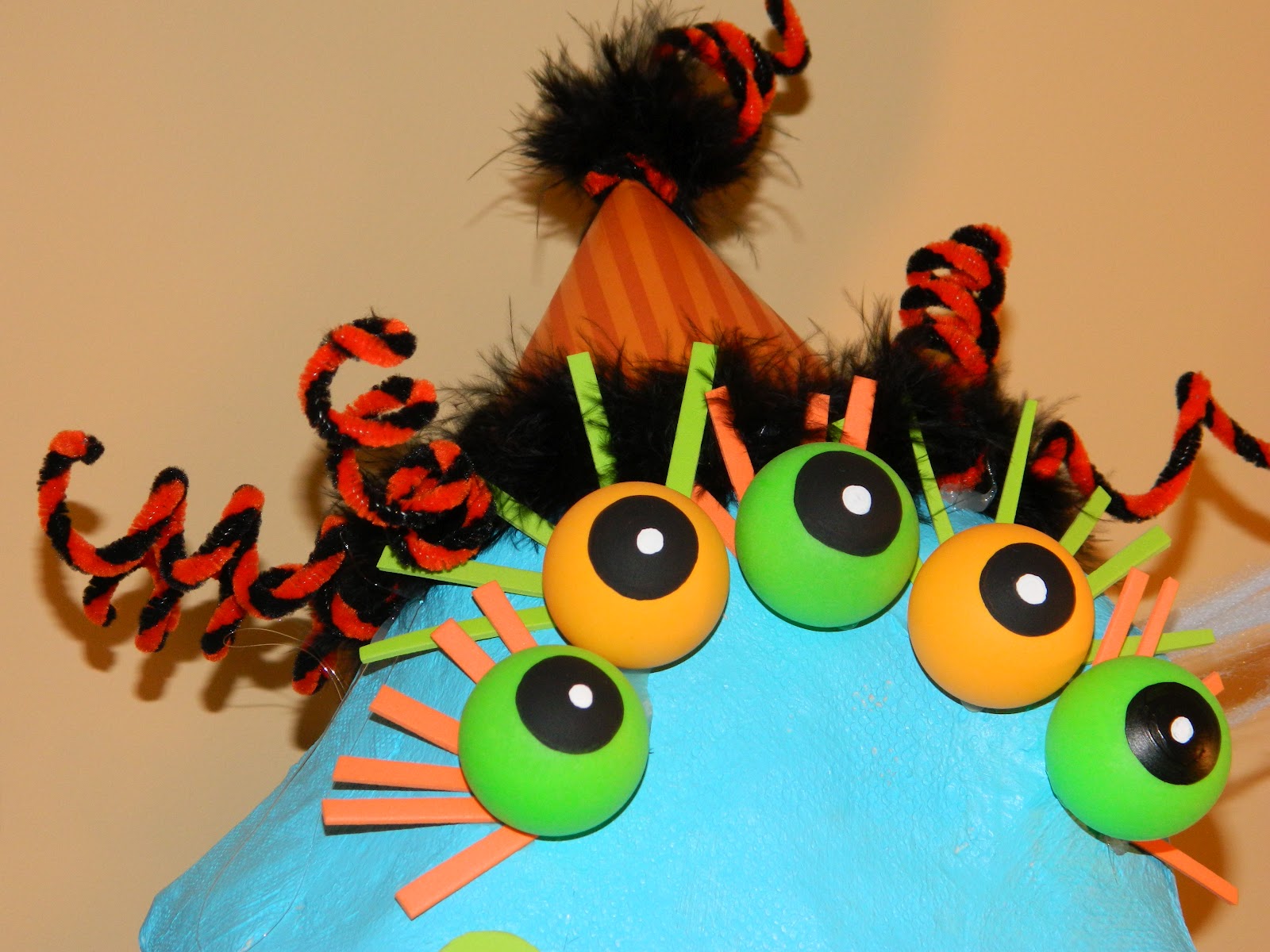 What Happens at Grandma's: Paper Mache Monster Instructions