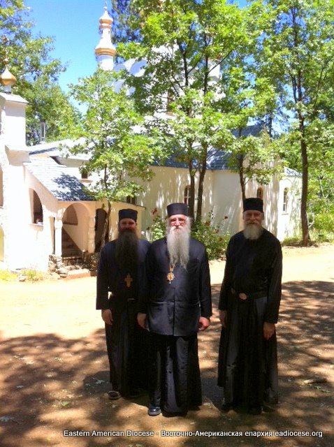 Musings from the Fourth Rome: ROCOR Bishop Visits Platina Monastery