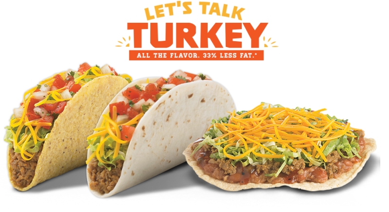 News: Del Taco - New Turkey Tacos