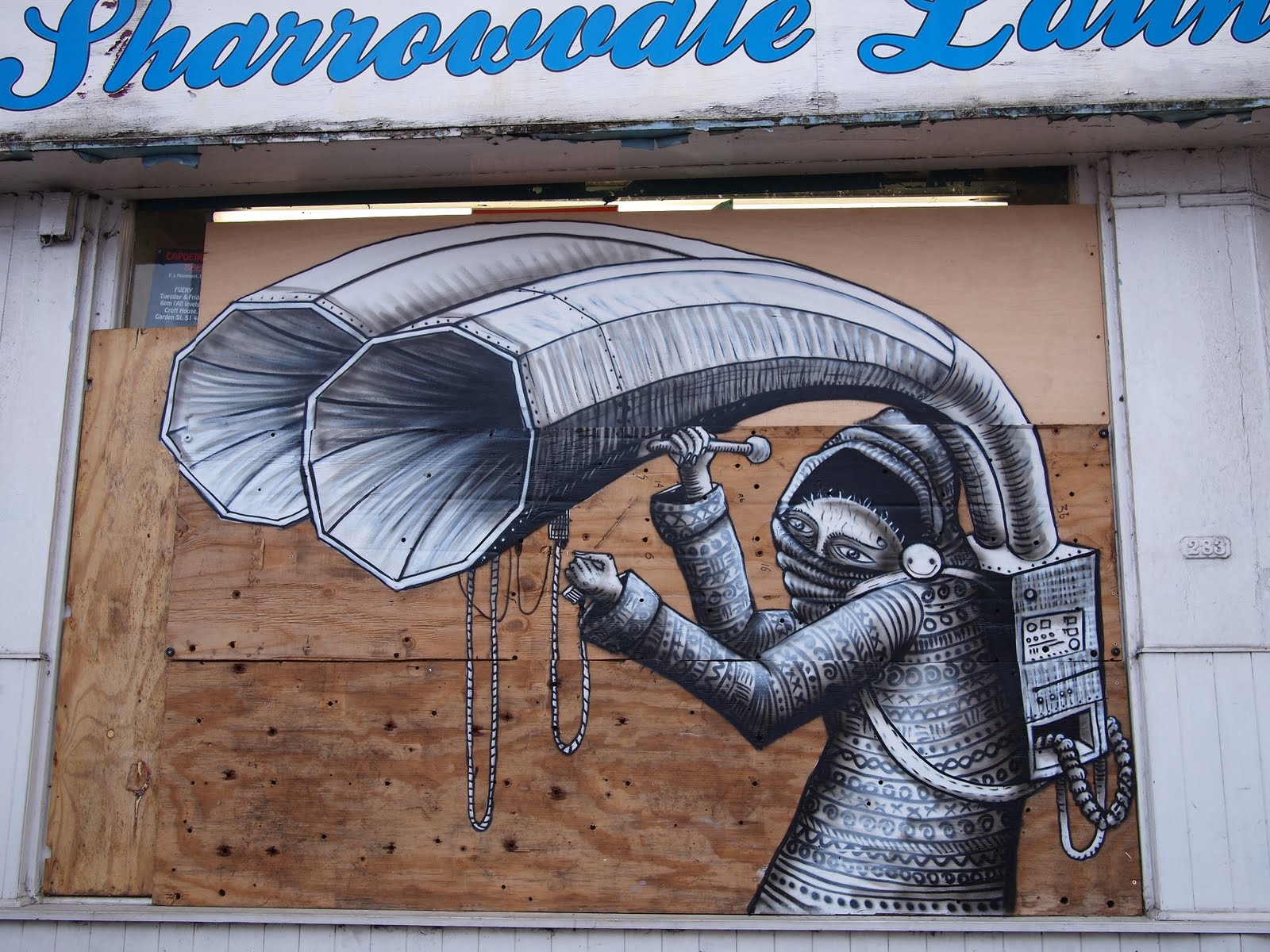 Phlegm — New Street Work | Hookedblog - Street Art from London and beyond
