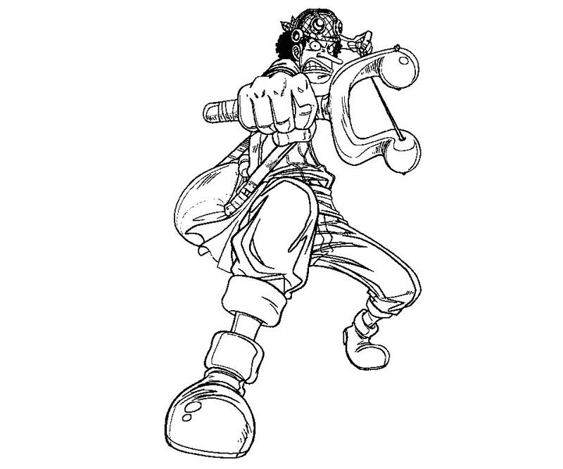 Usop 6 Coloring | Crafty Teenager