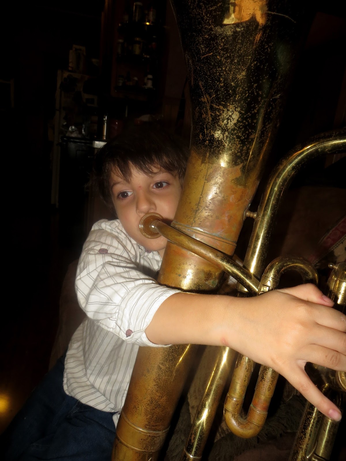 The older you will get...: Little Tuba Boy...