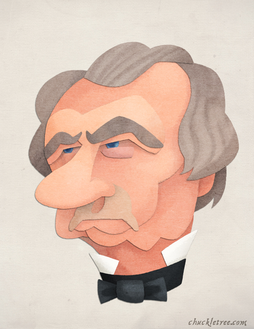 Dan Barrett's Art Blog: #17 Andrew Johnson (1865-1869)