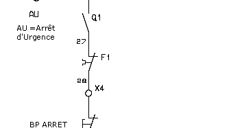 Schéma de démarrage étoile triangle d'un moteur - schema electrique