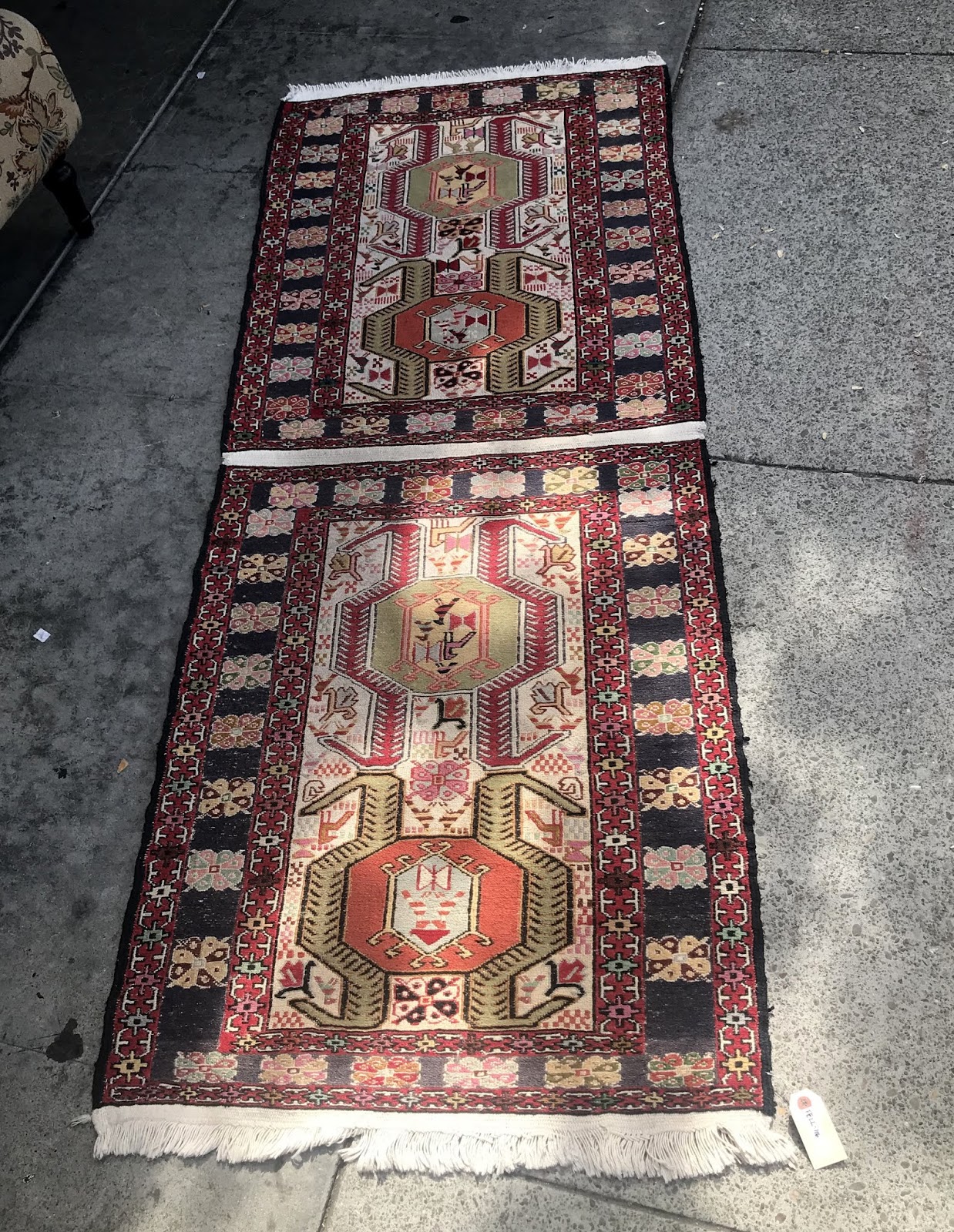 UHURU FURNITURE & COLLECTIBLES: SOLD #20198 Vintage South Asian 2 ½’ x ...