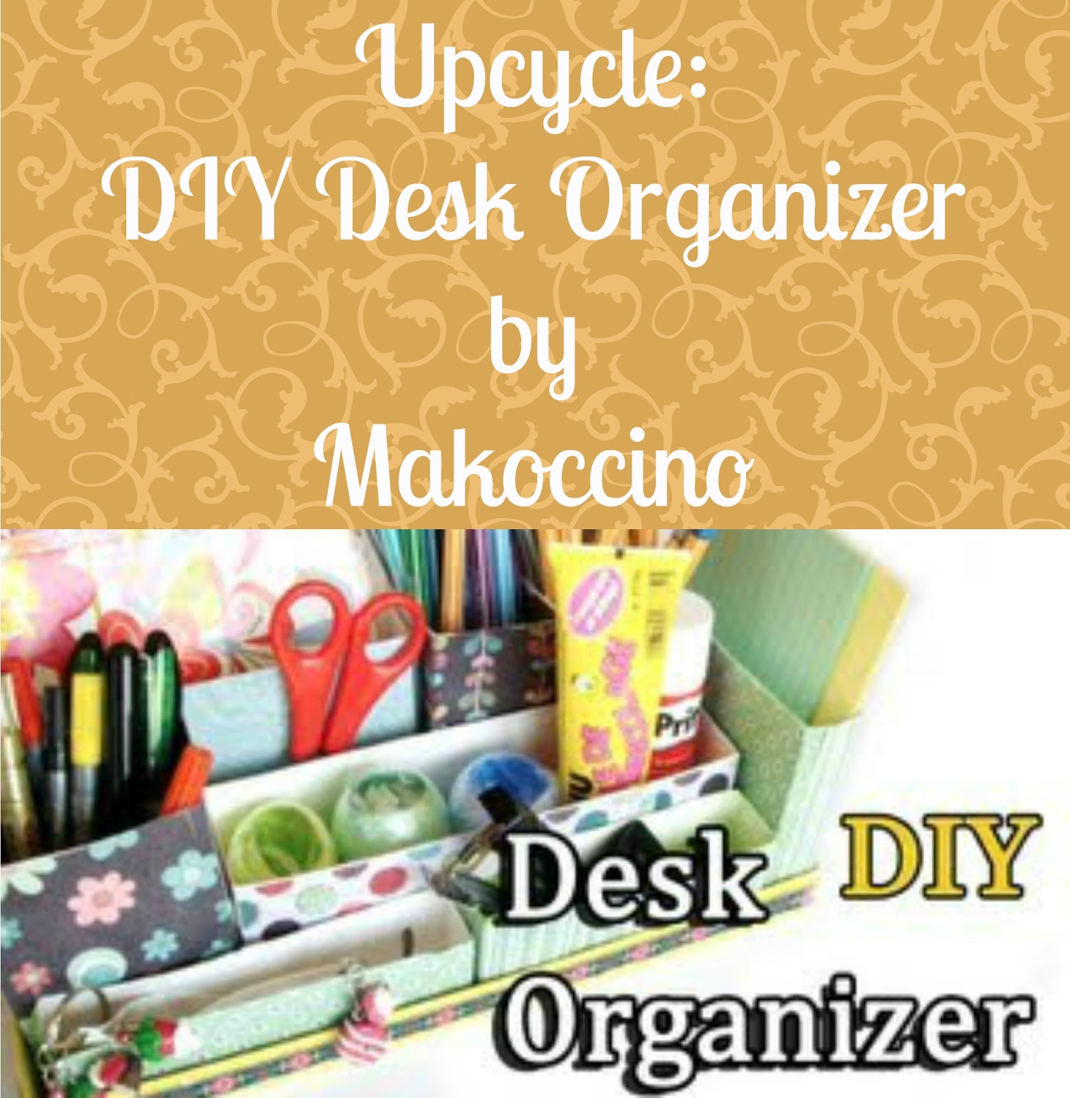 CJO Photo: Upcycle: Desk Organizer