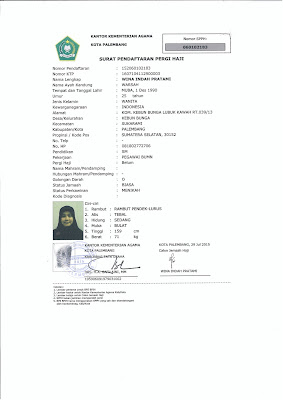 Life is for Sharing and Giving: Tata Cara Daftar Haji Reguler