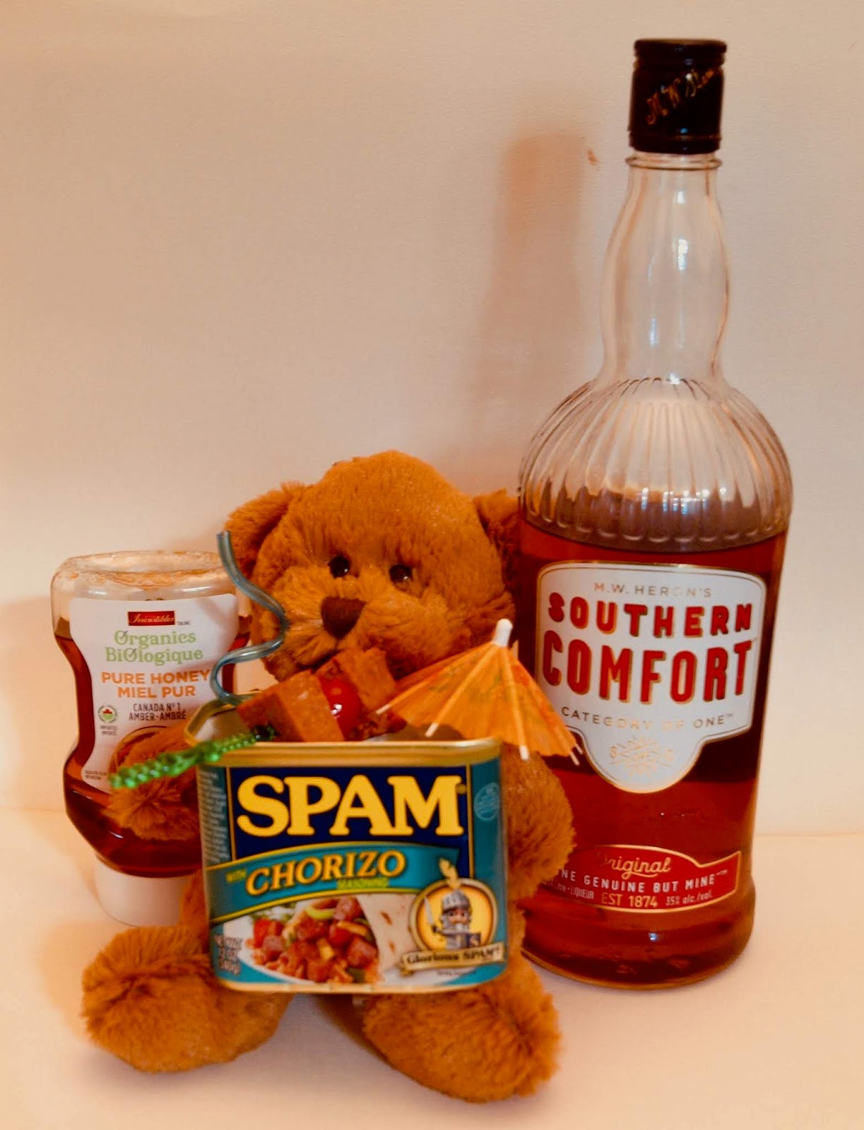 Recipe for Canada's newest cocktail - Honey, Spam and Southern Comfort