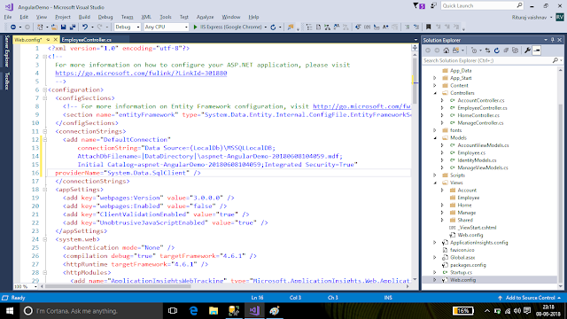 Asp.net And HTML Css And Web Development: How To Create Project In Asp ...