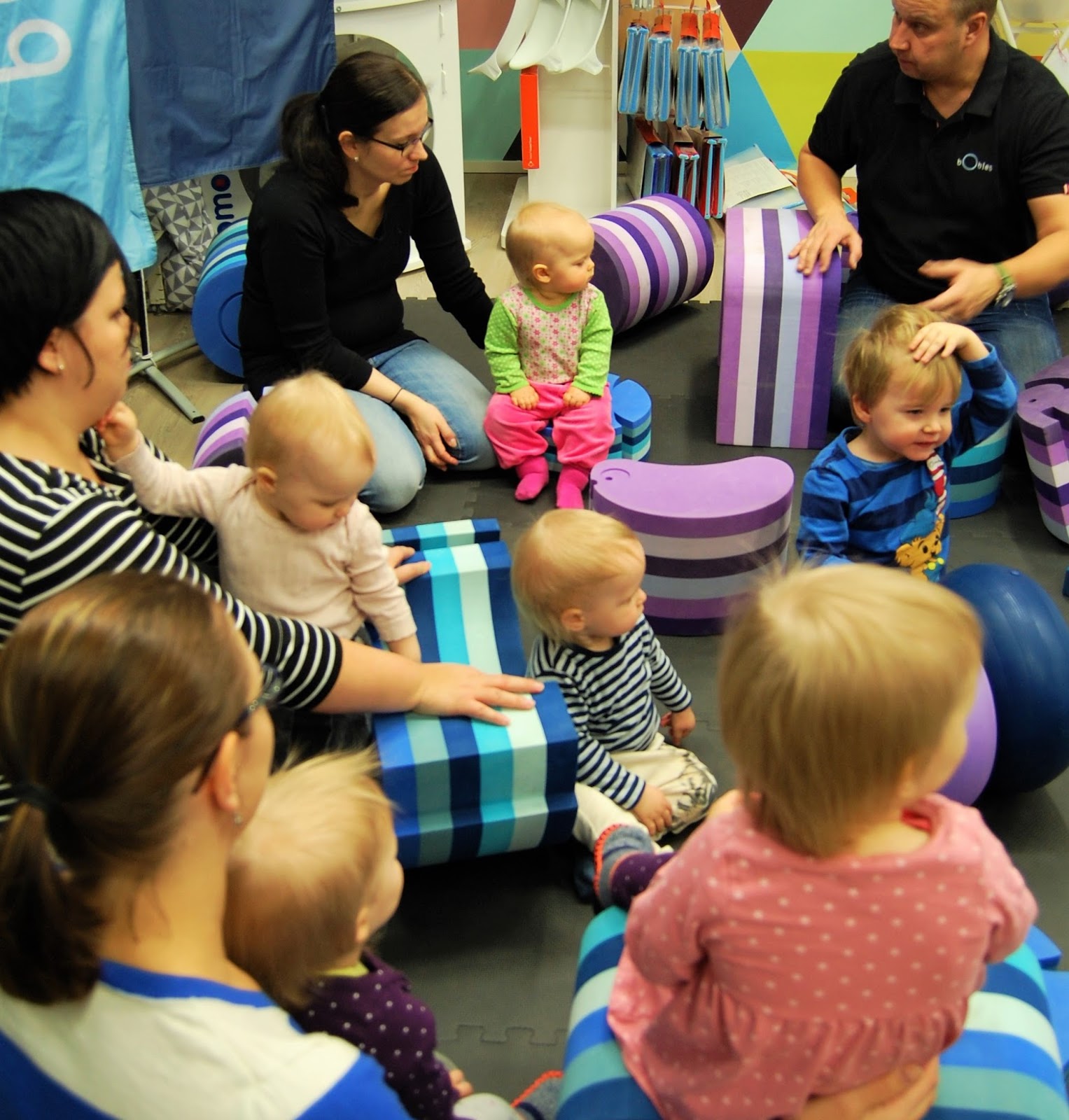 Projekti Baby: Tumbling Time Leikitystilaisuus