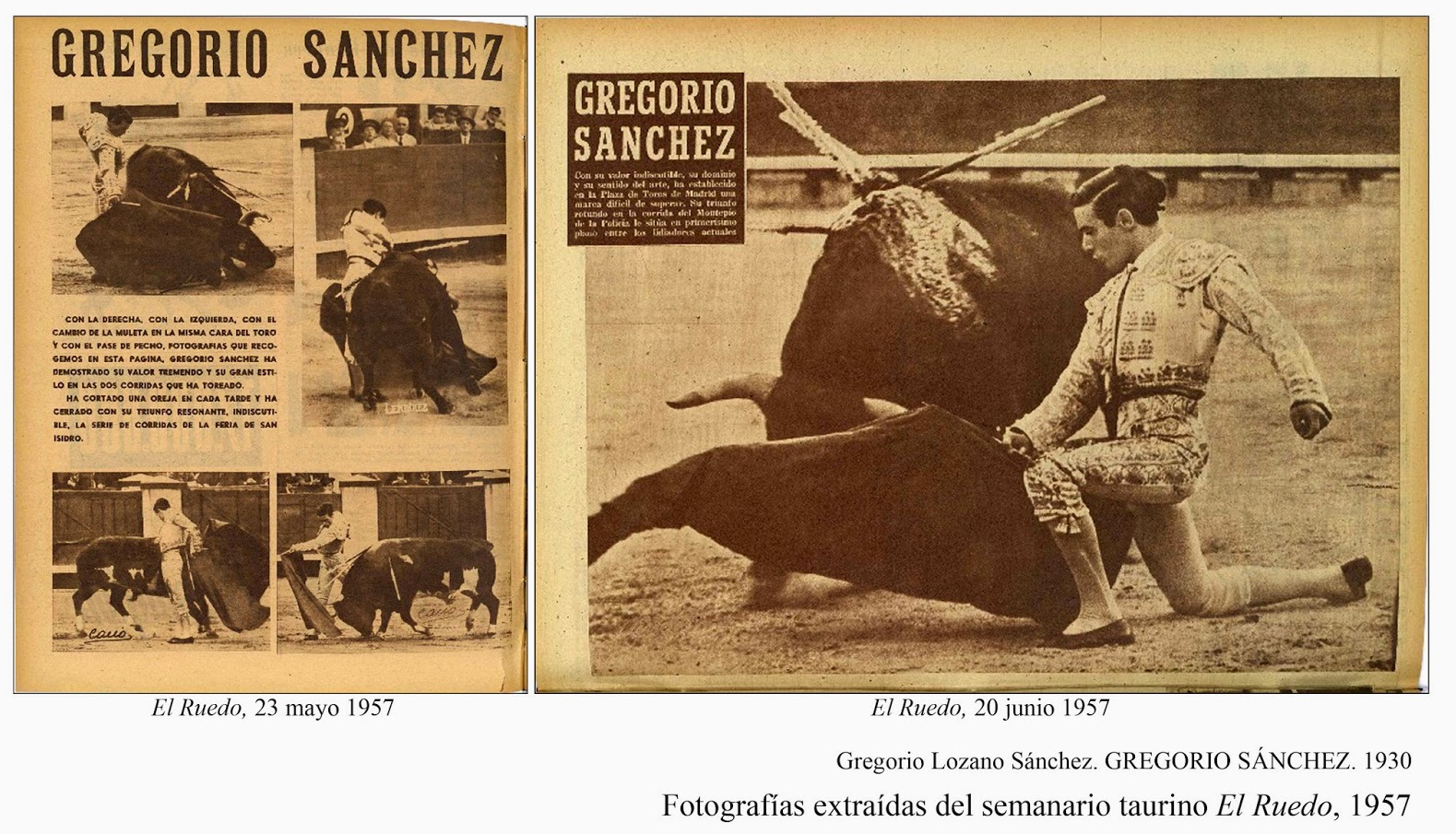 Del toro al infinito: Gregorio Sánchez.- El cura no sabía que era un ...