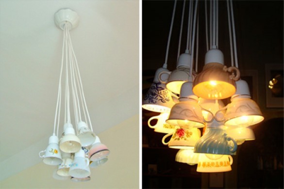 Illuminating Reuse: 15 Recycled Lights And Lamps