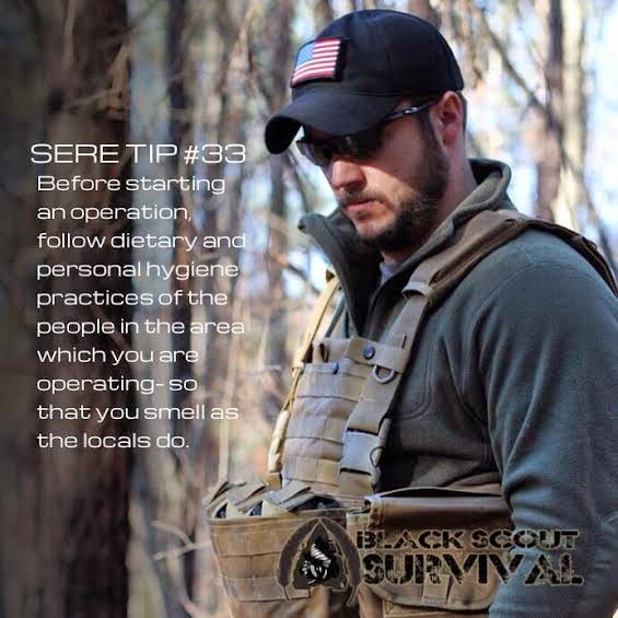 Black Scout Survival: SERE TIP #33