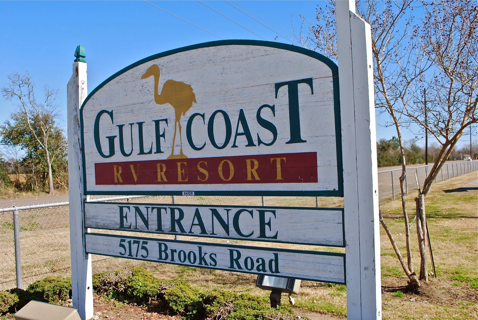 BLUE SKY AHEAD: Gulf Coast RV Resort, Beaumont, Texas