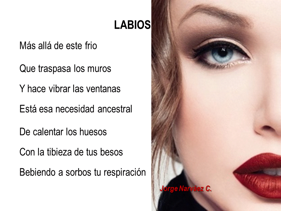 CUENTOS URBANOS Y OTROS POEMAS: LABIOS