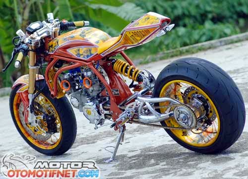 Modifikasi Honda Astrea Prima - Barsaxx Speed Concept