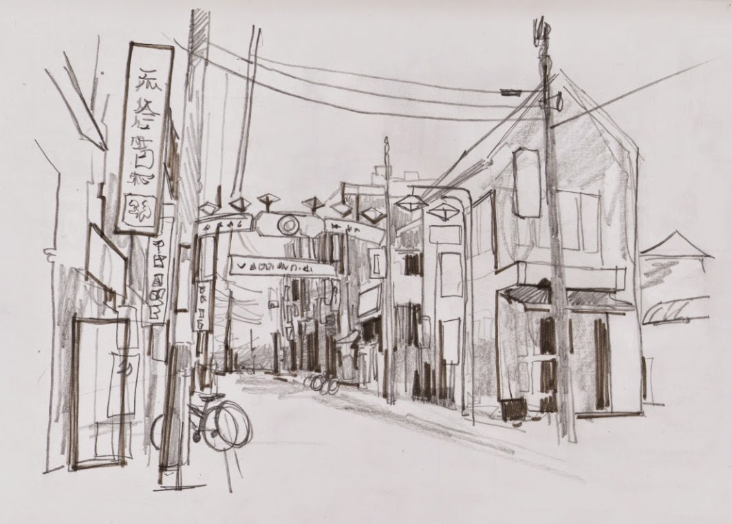 SKETCH OF THE DAY: Tokyo