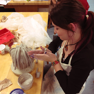 Student Teaching 101: Art Edu: Advance Ceramics: Week 12