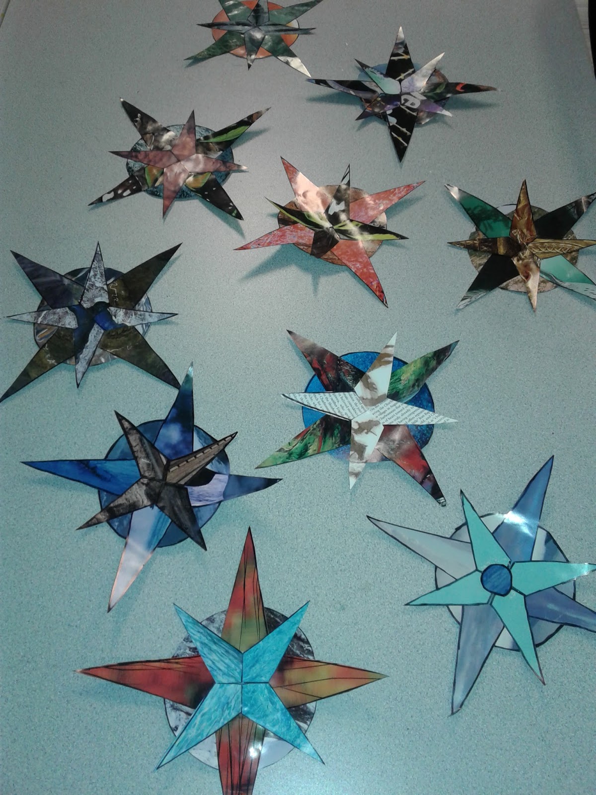 a faithful attempt: Compass Rose Collage