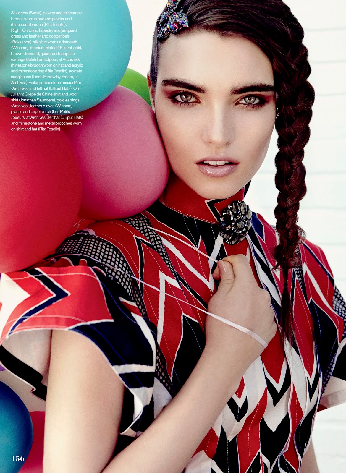 ELITE MODEL MANAGEMENT TORONTO : #editorials Hannah and Juliann for the ...