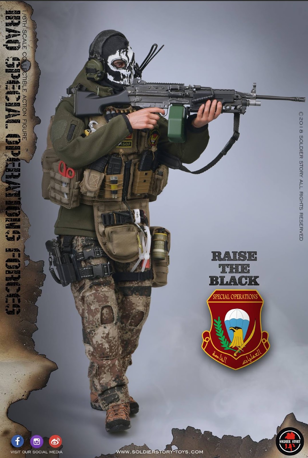 toyhaven: SoldierStory 1/6th scale Iraq Special Operations Forces “ISOF ...