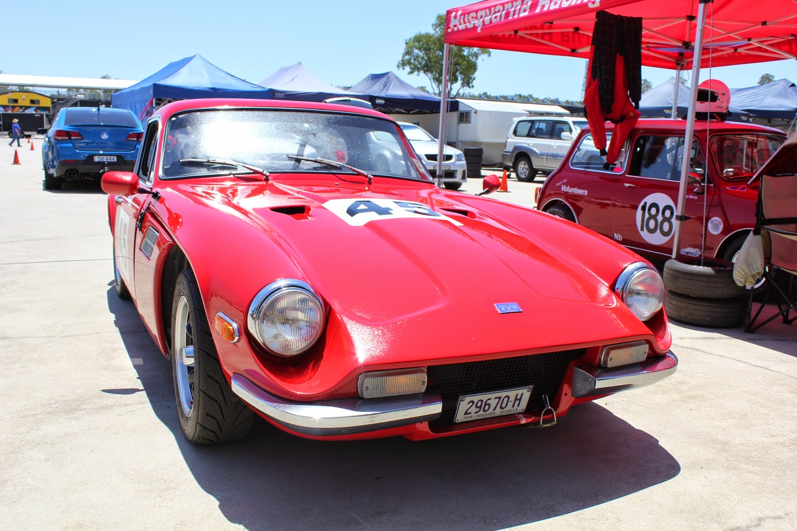 Aussie Old Parked Cars: 1972 TVR Tuscan
